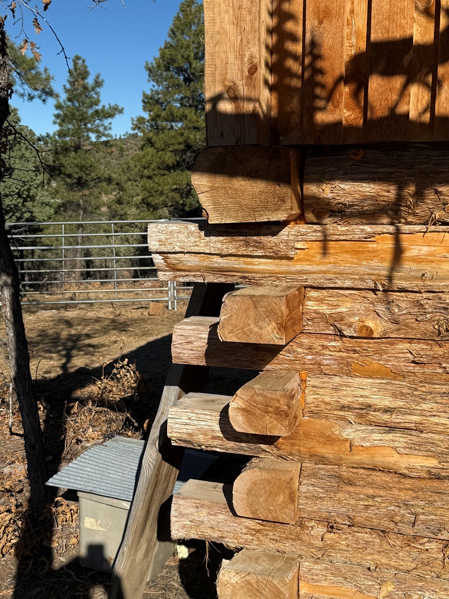 Rustic Log Cabin with Outbuilding with no CCR's